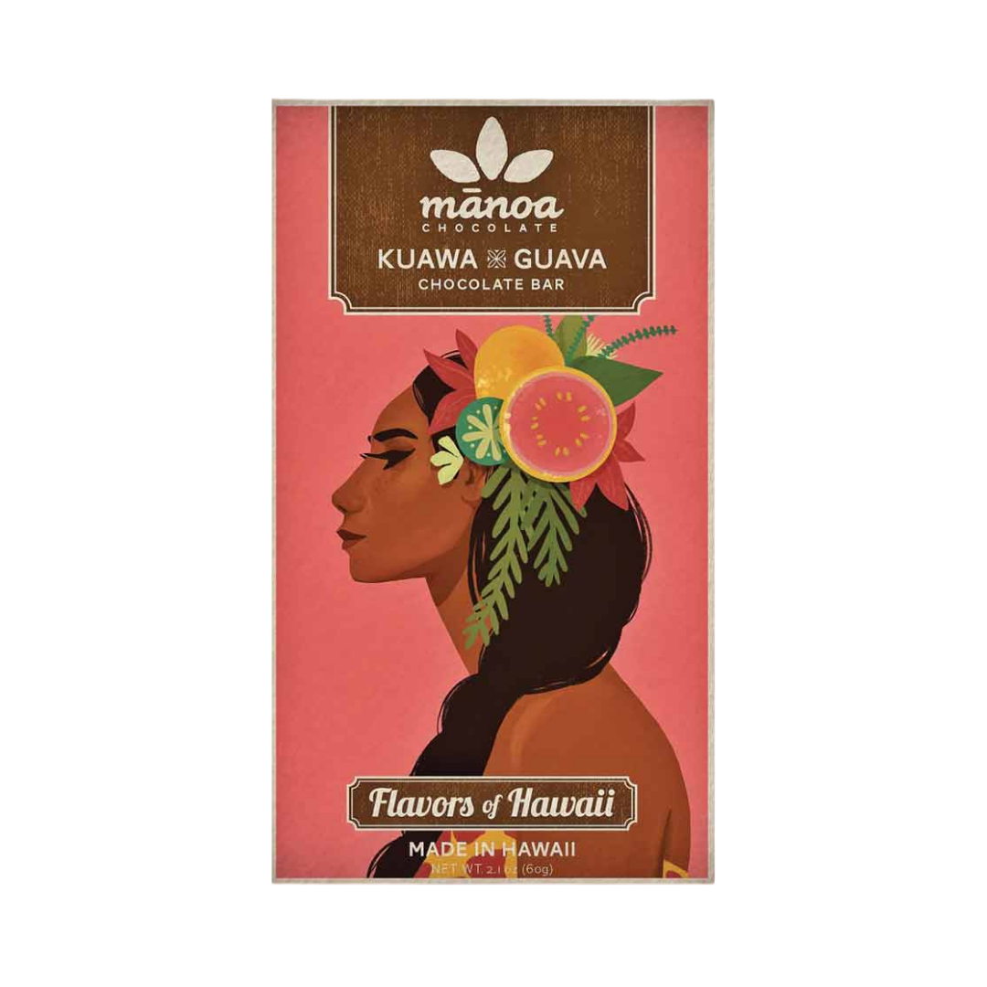 Manoa Flavors of Hawaii: Kuawa x Guava Chocolate Bar | Feast Market & Cafe