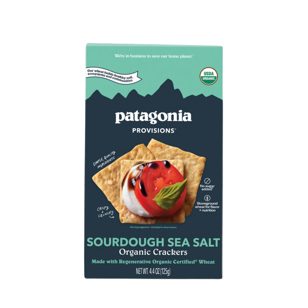 Patagonia Provisions Organic Sourdough Sea Salt Crackers | Feast Market ...