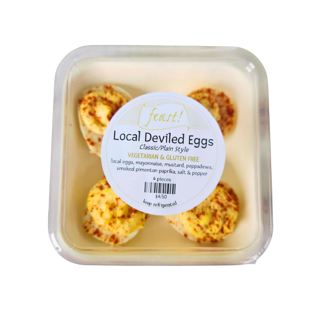 Local Deviled Eggs - 4 Pack | Feast Market & Cafe