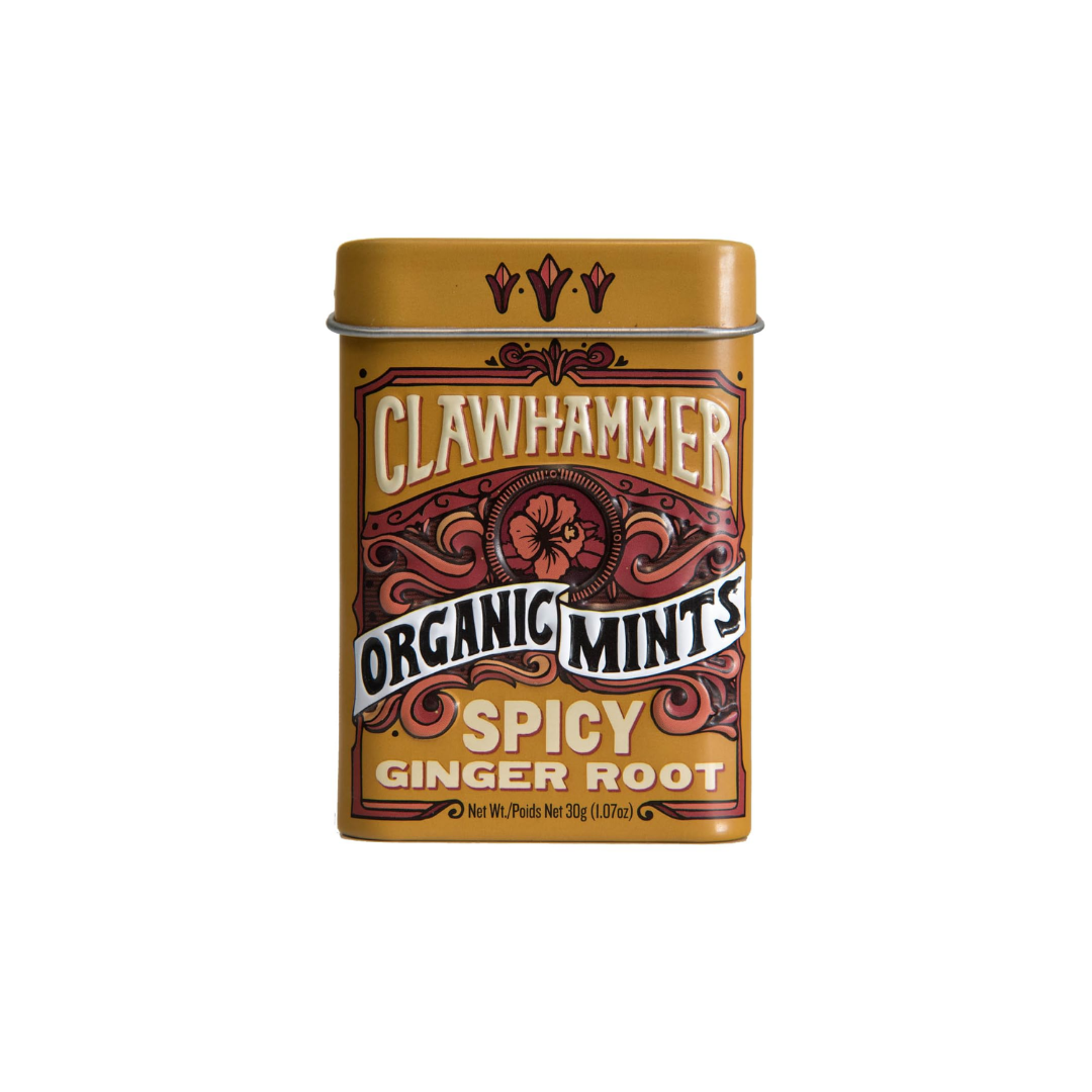 Big Sky Brands Clawhammer Organic Mints - Spicy Ginger Root | Feast